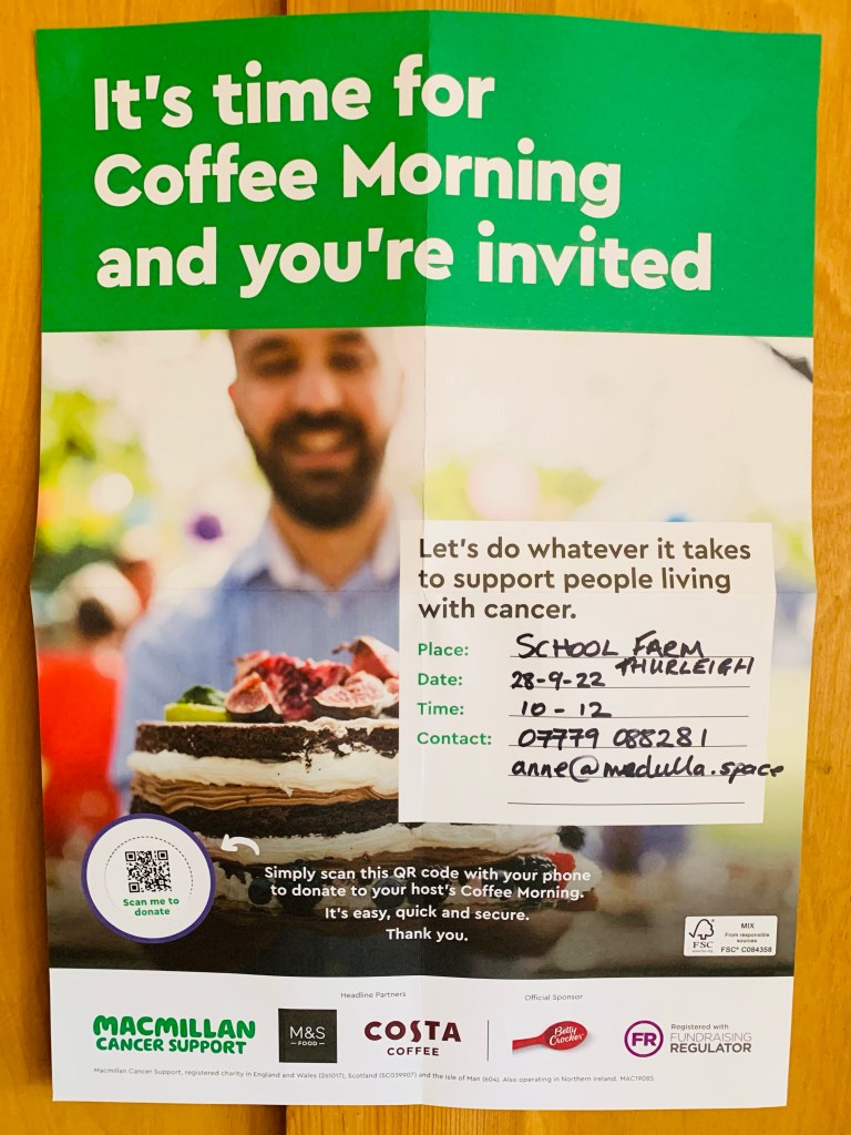 MacMillan Coffee Morning 2022